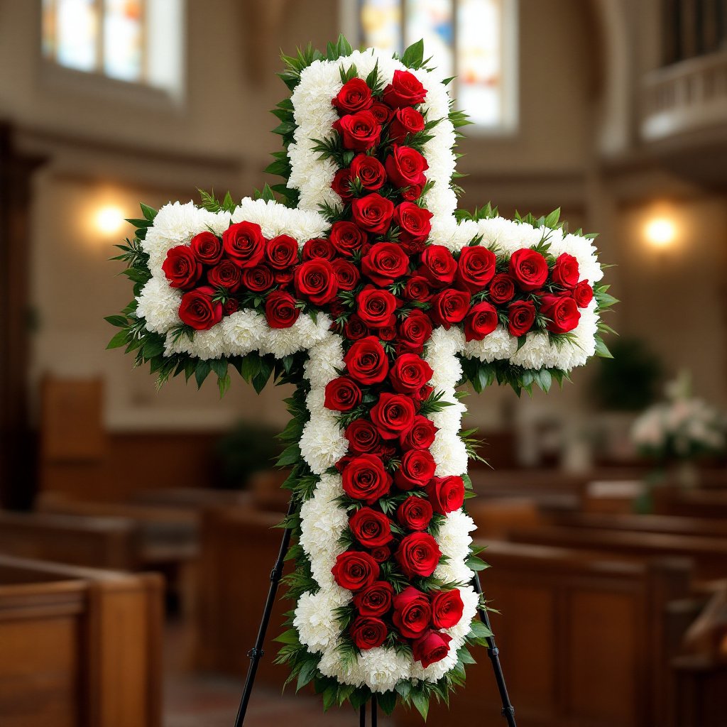 The Elegance and Significance of Funeral Wreath Crosses